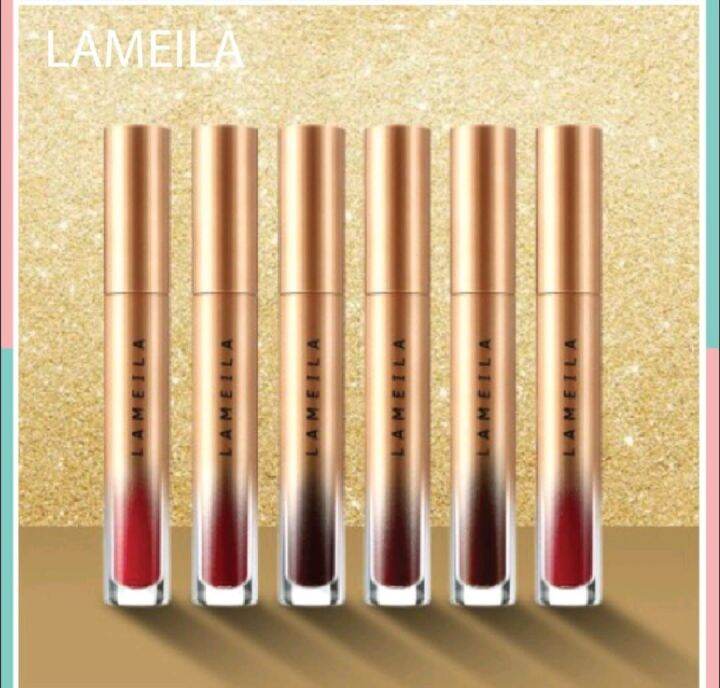 Lip Glaze gold Lameila | Lazada Indonesia