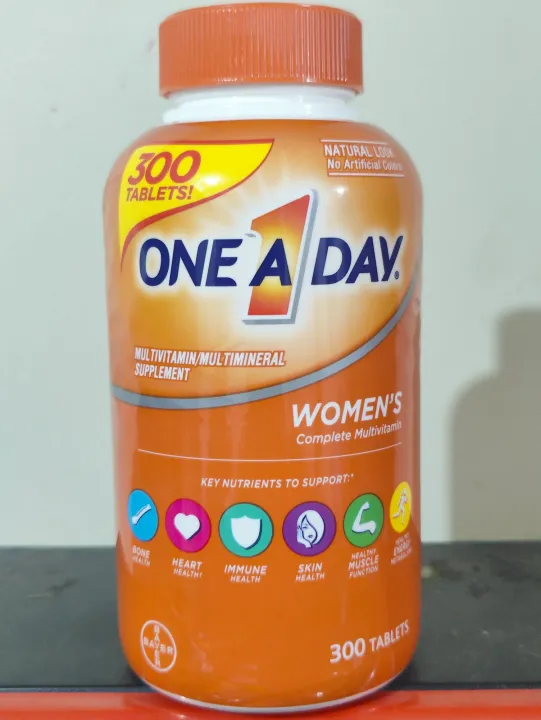 Bayer 1 one a day women multivitamin 300 tablet with vitamin b c d zinc ...