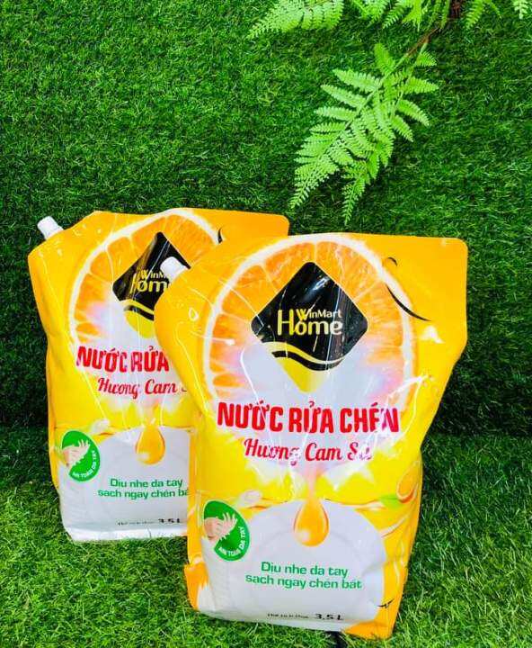 Nước rửa chén Winmart Home cam sả 3,5L | Lazada.vn