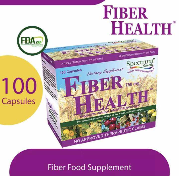 Fiber health 100capsules with Fiber and Probiotics plus 10 FREE ...
