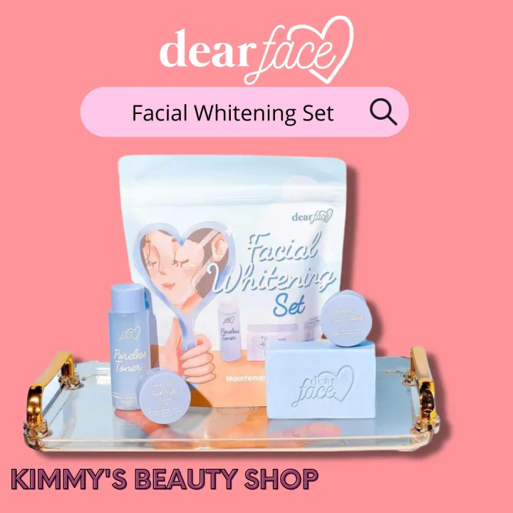 Dear Face Facial Whitening Set | Lazada PH