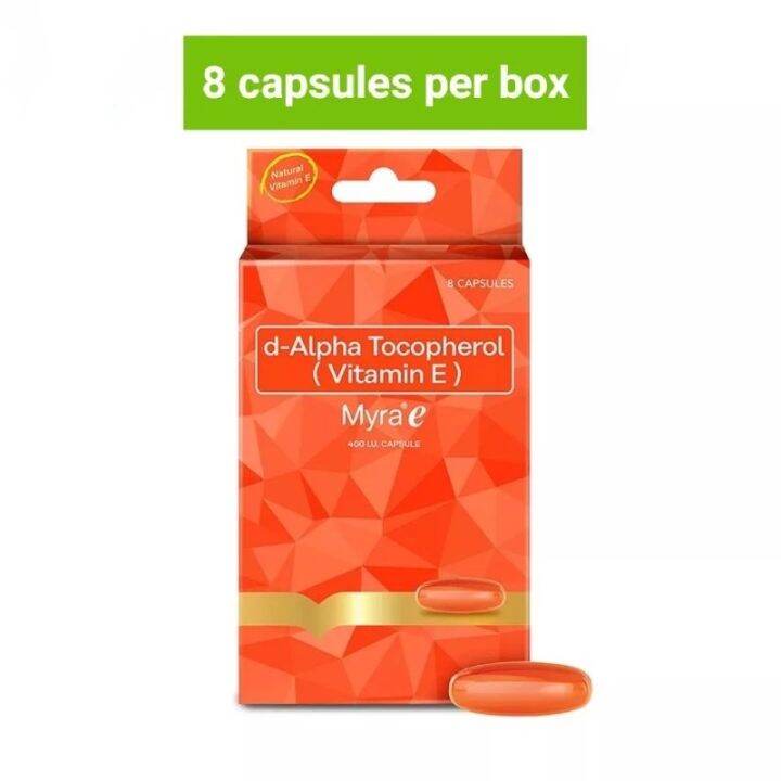 Myra E 400 I.U Capsules 8pcs | Lazada PH