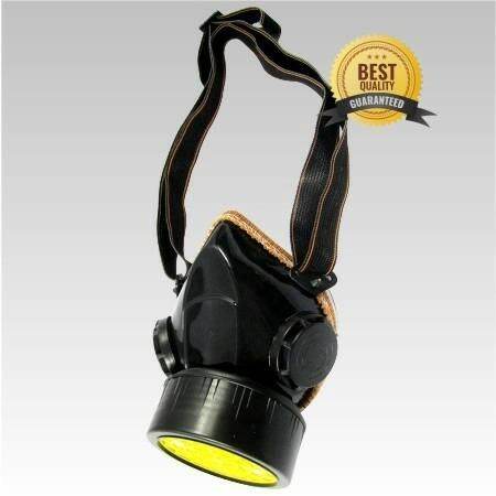 Masker Chemical Respirator Tabung Carbon Filter / Masker Safety Tukang ...