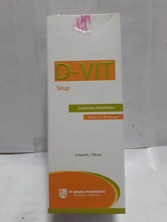 D-VIT SIRUP 100 ML | Lazada Indonesia