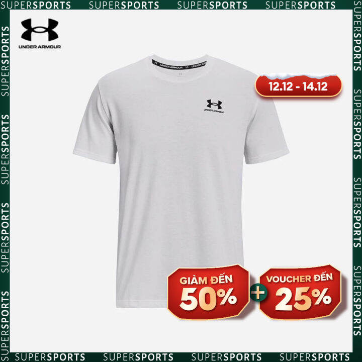 [12-14.12 - VOUCHER 35%] UNDER ARMOUR Áo thun thể thao nam Logo Emb ...