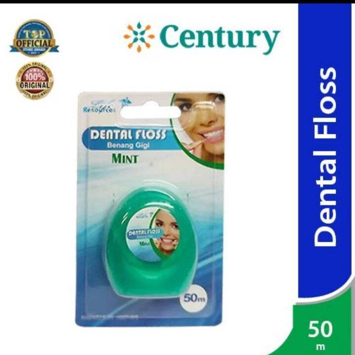 Dental Floss 50m / Benang Gigi 50m | Lazada Indonesia