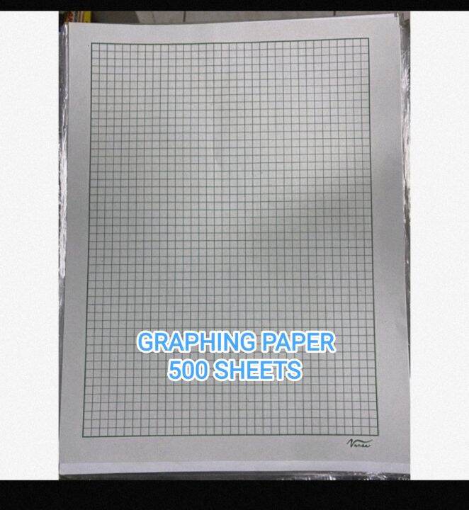 Graphing Paper (500 Sheets) | Lazada PH