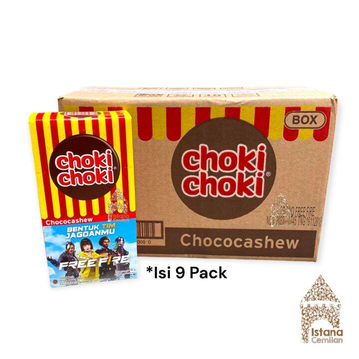 Choki Choki Chococashew 1 Dus isi 9 Box | Lazada Indonesia