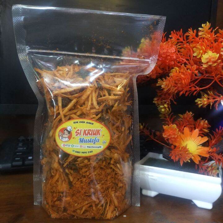 singkong mustofa kering pedes daun jeruk 250 GR | Lazada Indonesia