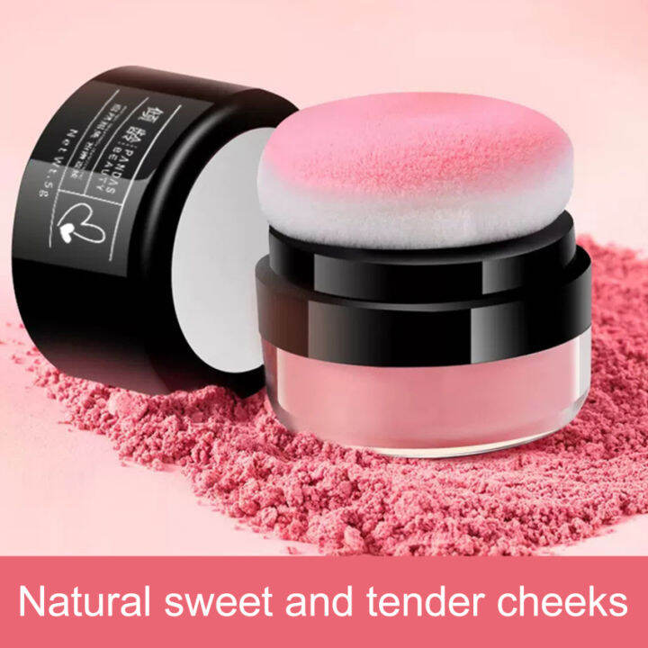 Soft Face Blusher Powder Cheek Nourishing Brightening Complexion Blush ...