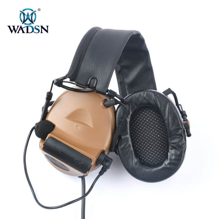 Wadsn Watson C2 No Pickup Noise Reduction Tactical Headset Special Forces Outdoor Headset ...