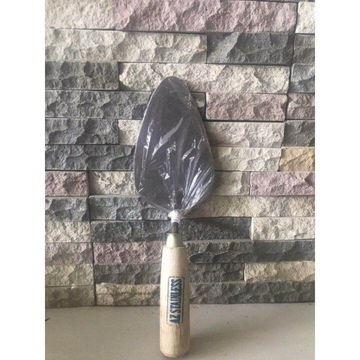 Sendok semen galur, super cetok baja asli bangunan | Lazada Indonesia