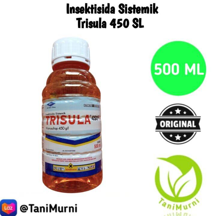 TRISULA 450 SL 500 ML Insektisida Pembasmi hama Cap Kapal Terbang ...