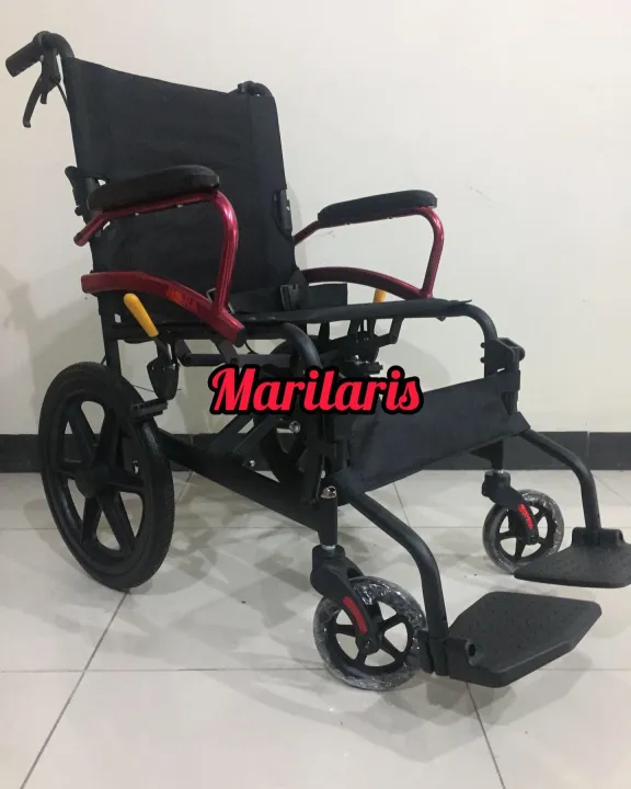 Kursi Roda Traveling Rangka Aluminium Ringan Merk Juara | Lazada Indonesia