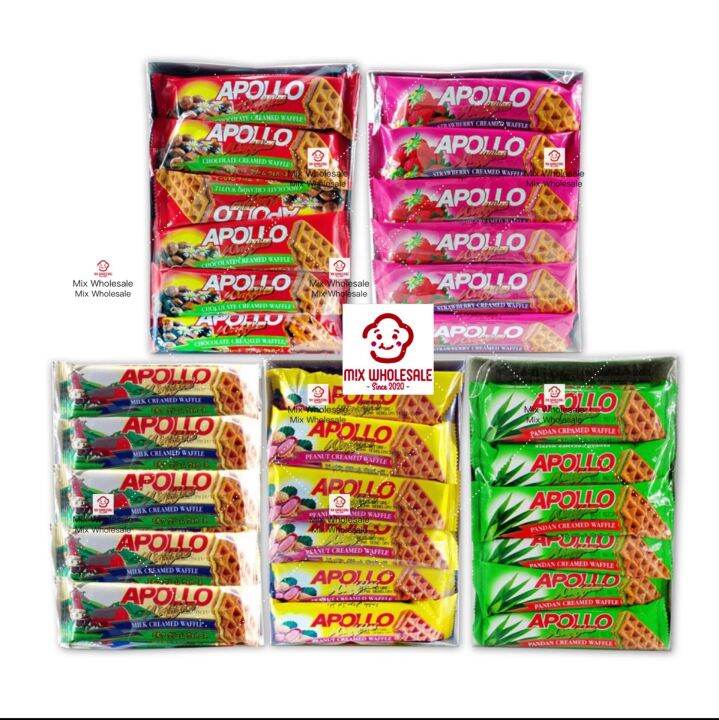 APOLLO WAFFLES 18G x 36 PACKS | Lazada
