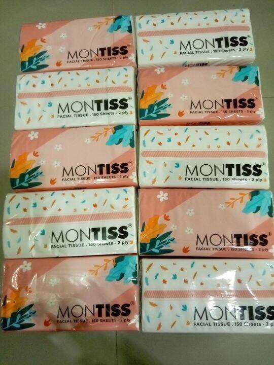 Tissue Montis 150 sheet 2 play paket 10 pack | Lazada Indonesia