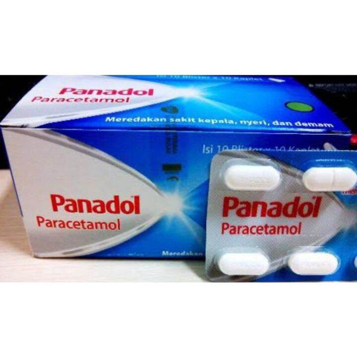 Panadol Biru 1 Box isi 10 strip | Lazada Indonesia