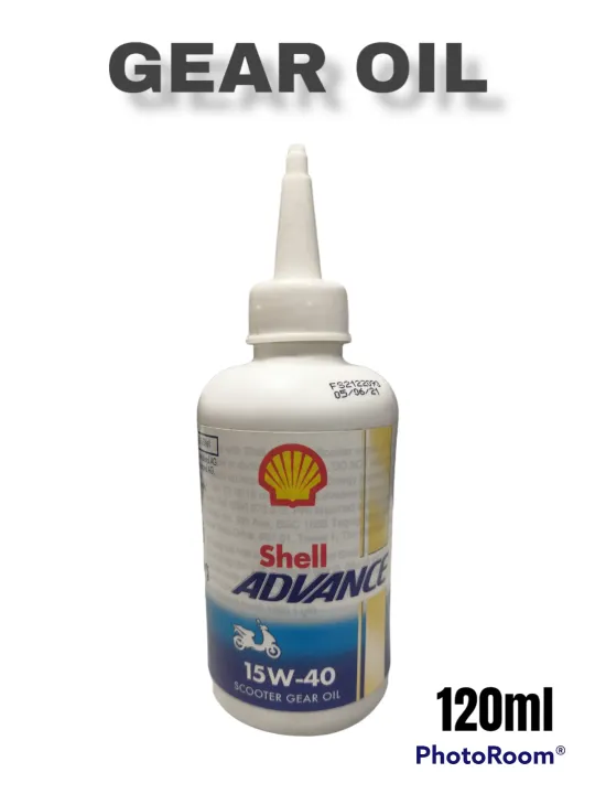 SCOOTER GEAR OIL SHELL ADVANCE 15W-40 (120ml) | Lazada PH