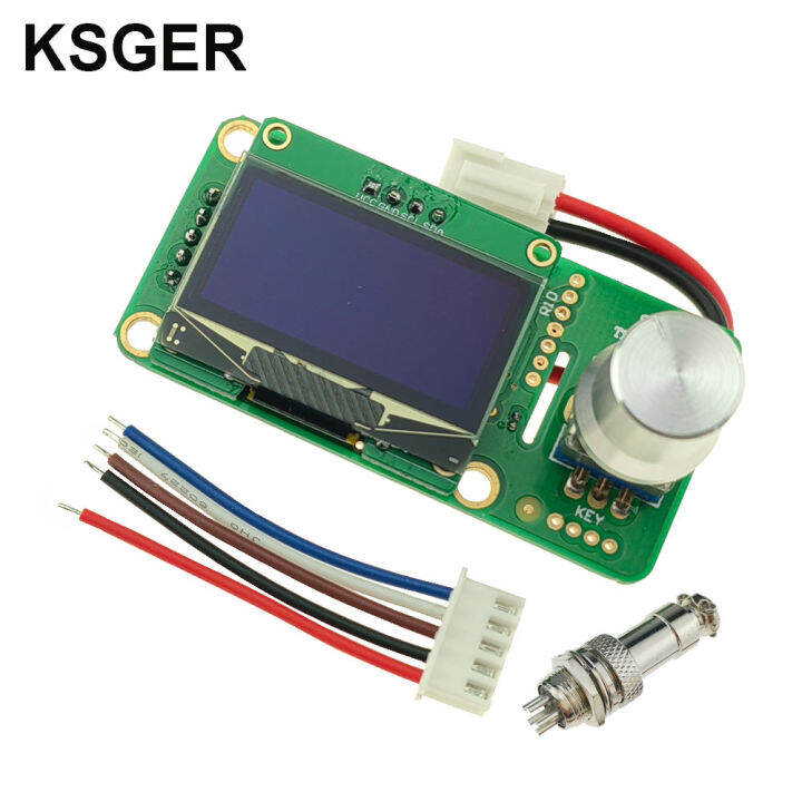 STM32 2.1S OLED T12 Solder Iron Temperature Controller Welding Tools Electronic Soldering Wake ...