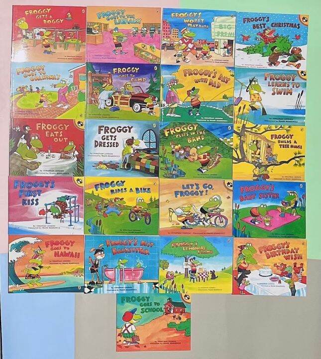 Froggy frog series 21 Books set English story book for kids 2-6yrs ...
