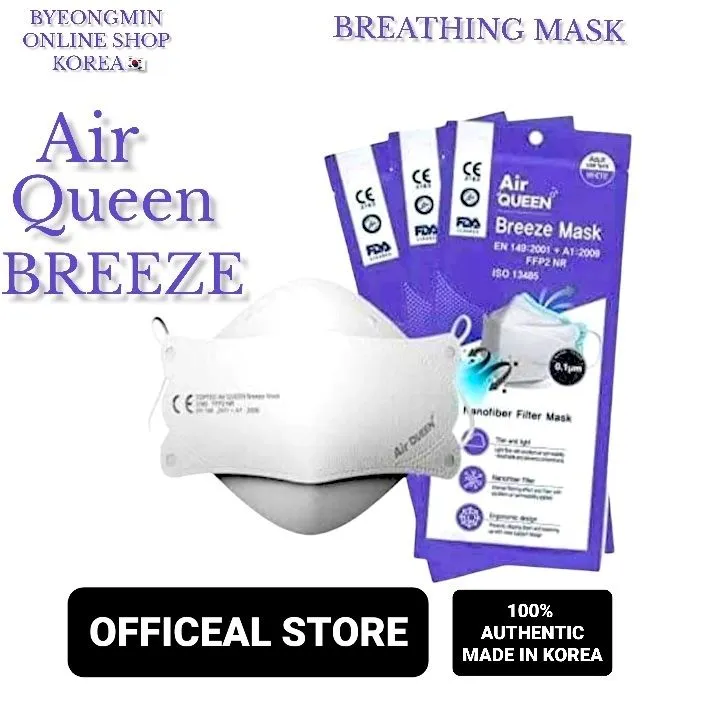 (10pcs} AIRQUEEN MASK | AIRQUEEN BREEZE MASK | BREEZE | AIRQUEEN ...