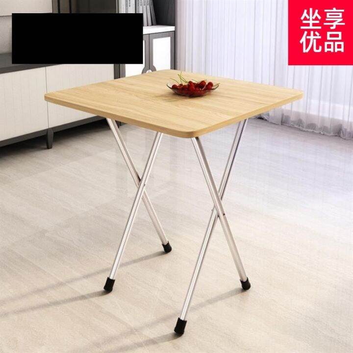 Foldable Small Square Table 60x60 Table Height Folding Table Square ...