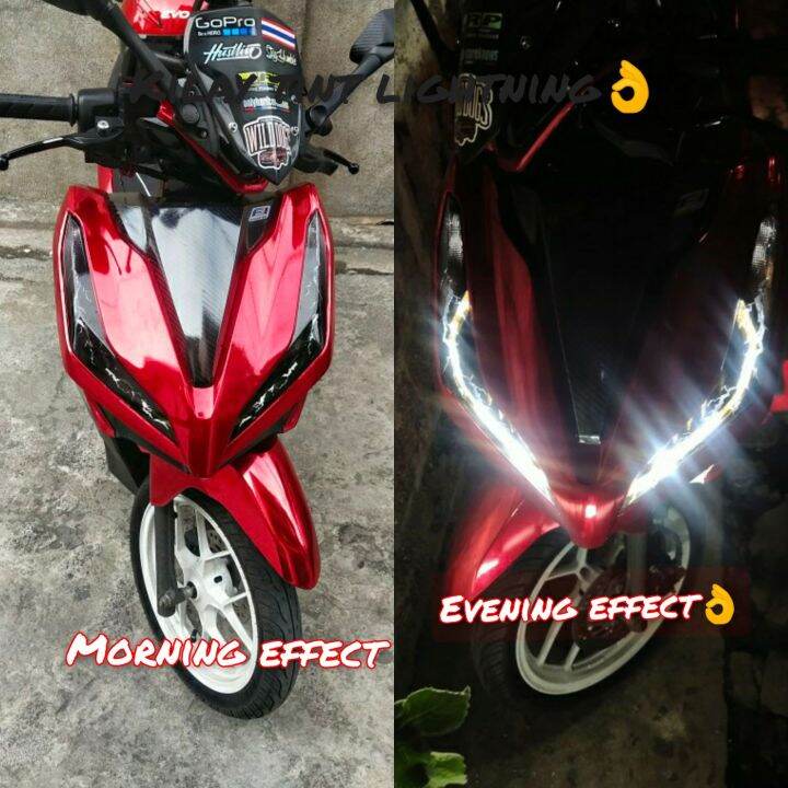 NEW DESIGN LIGHTNING V2 KILAY TINT FOR CLICK 125i /150i V2 | Lazada PH