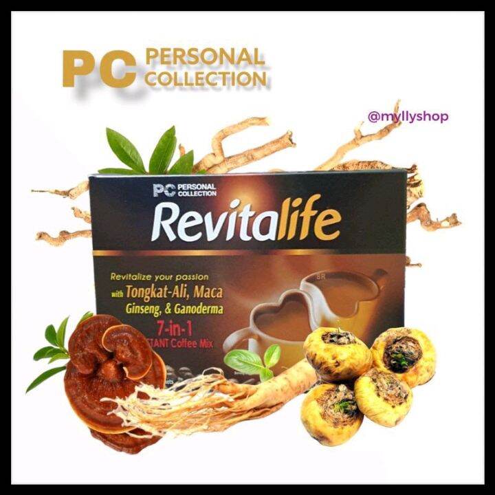 REVITALIFE COFFEE WITH TONGKAT-ALI, MACA, GINSENG & GANODERMA | Lazada PH