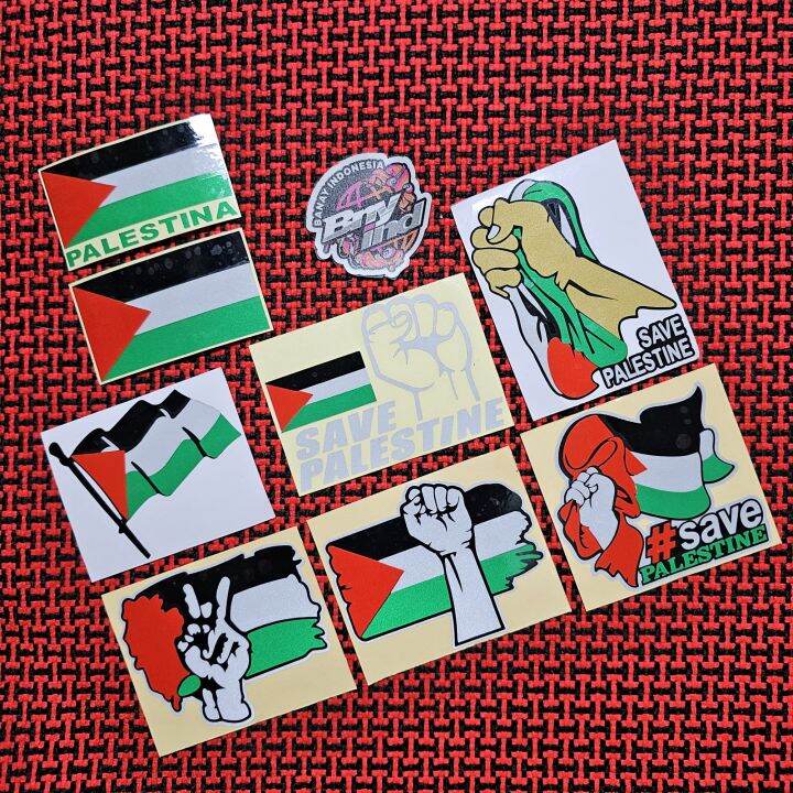 Stiker Bendera Palestina Sticker Save Palestine Cutting | Lazada Indonesia