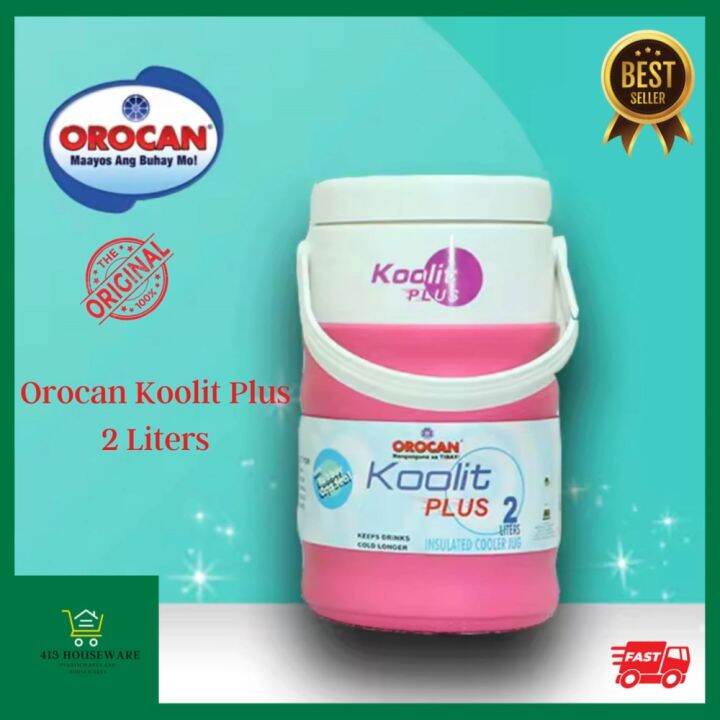 1.2L or 2L Koolit Jug Orocan Insulated Jag Palamigan Baunan Coleman ...