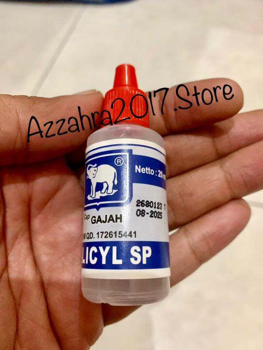SALICYL SP / SPIRITUS / OBAT KULIT CAP GAJAH 20 ml | Lazada Indonesia