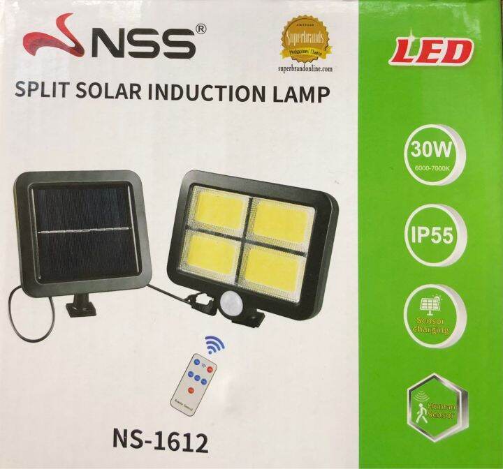 NSS Split Solar Induction Lamp | Lazada PH