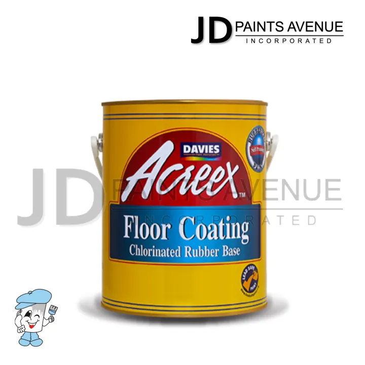 Davies Acreex Floor Coating Chlorinated Rubber Base 4L | Lazada PH
