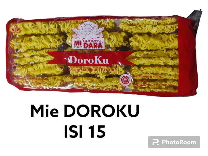 Mie DOROKU Mie Kering Mie Keriting isi 15 | Lazada Indonesia