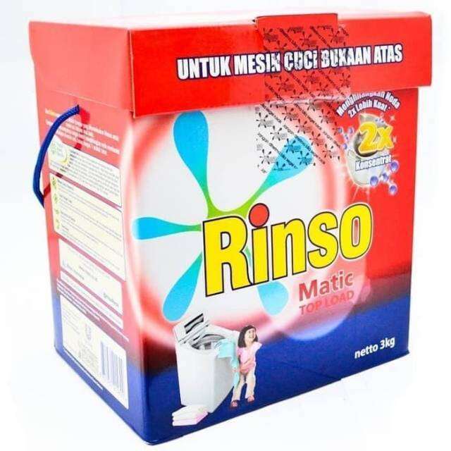 Rinso Matic Top Load 3kg | Lazada Indonesia