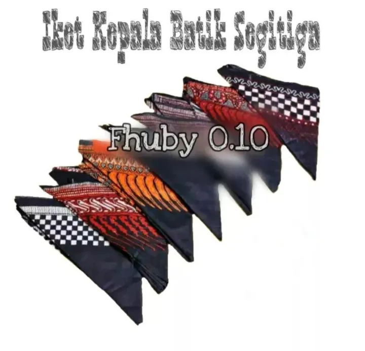 Slayer Batik Segitiga - Iket Kepala Batik Segitiga | Lazada Indonesia