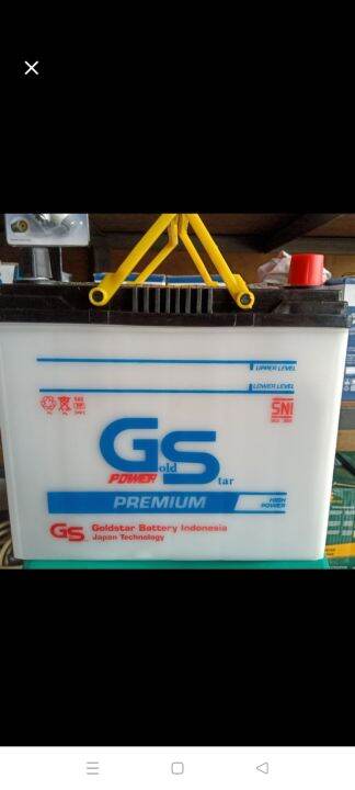 Aki CRV/ GS premium NS60LS Goldstar/ 12v45Ah/ Aki HRV Vios Sienta ...