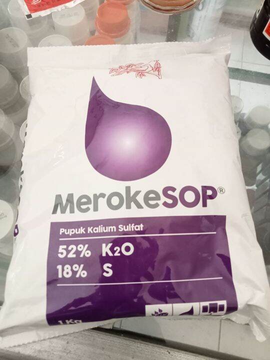 pupuk Meroke SOP kalium sulfat 1kg | Lazada Indonesia