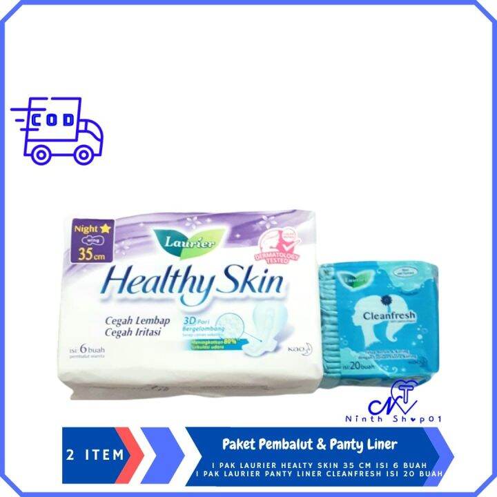 Paket Laurier Terdiri dari 2 Item / 1 Pak Laurier Healthy Skin Night ...