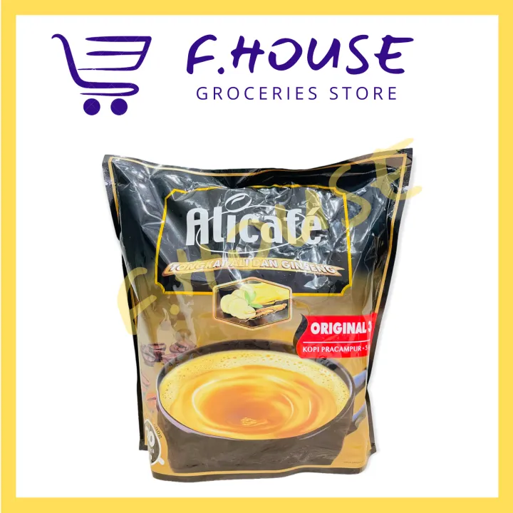 Alicafe 5 in 1 Tongkat Ali & Ginseng Coffee (20 x 30g) | Lazada