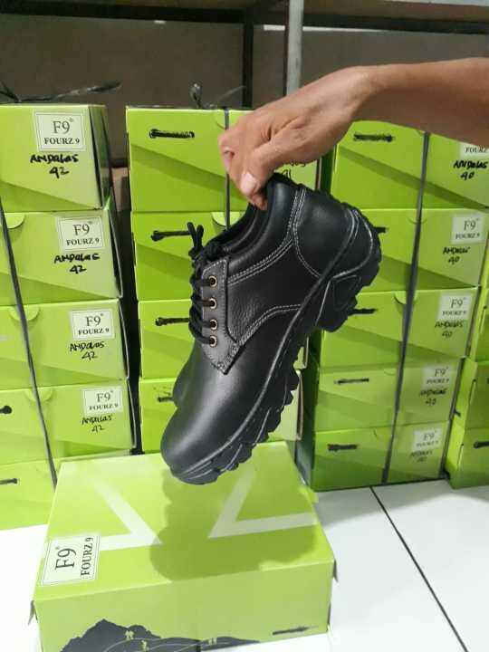 SEPATU SAFETY PRIA DAN WANITA KULIT BAGUS LEMBUT DAN NYAMAN / SEPATU ...
