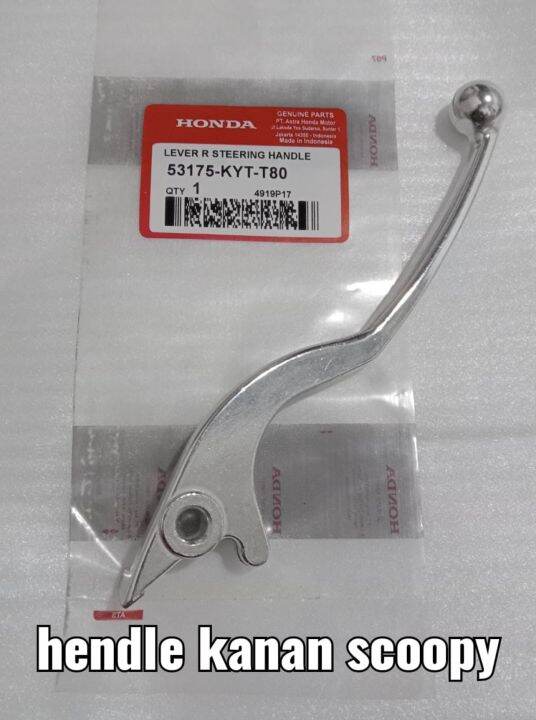 HANDLE REM KANAN DEPAN SCOOPY CARBU F1 INJEKSI SCOOPY ESP HONDA KYT ...
