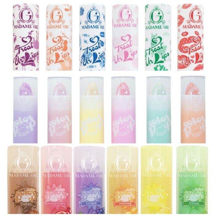 (MADAM GIE) TREAT UR LIPS COLOR POP LIP BAM FRUIT | Lazada Indonesia