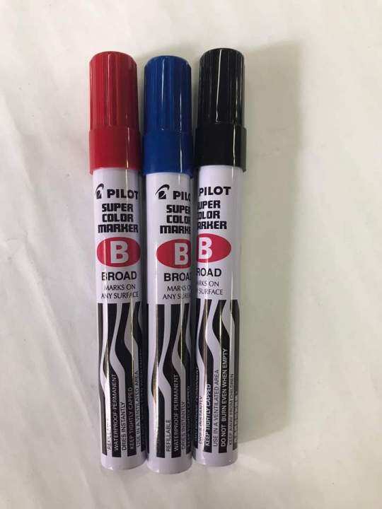 Pilot """Permanent marker""" Broad/Fine, (1pc/12pcs) | Lazada PH