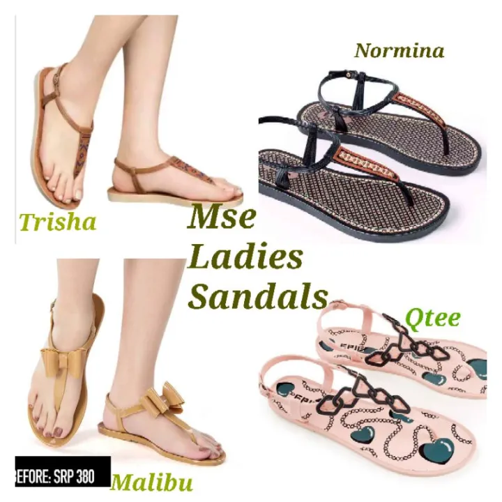 Mse Ladies Sandals (Qtee, Malibu, Normina, Trisha) | Lazada PH