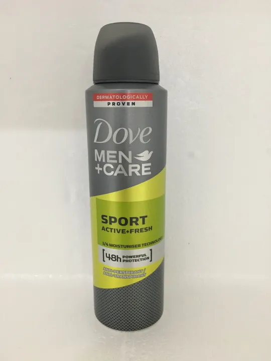DOVE SPORT ANTI PERSPIRANT SPRAY 150ml | Lazada