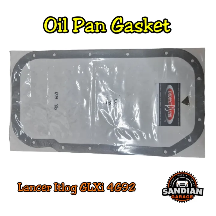 Oil Pan Gasket for Lancer Itlog GLXi 4G92 1993-1996 Model | Lazada PH