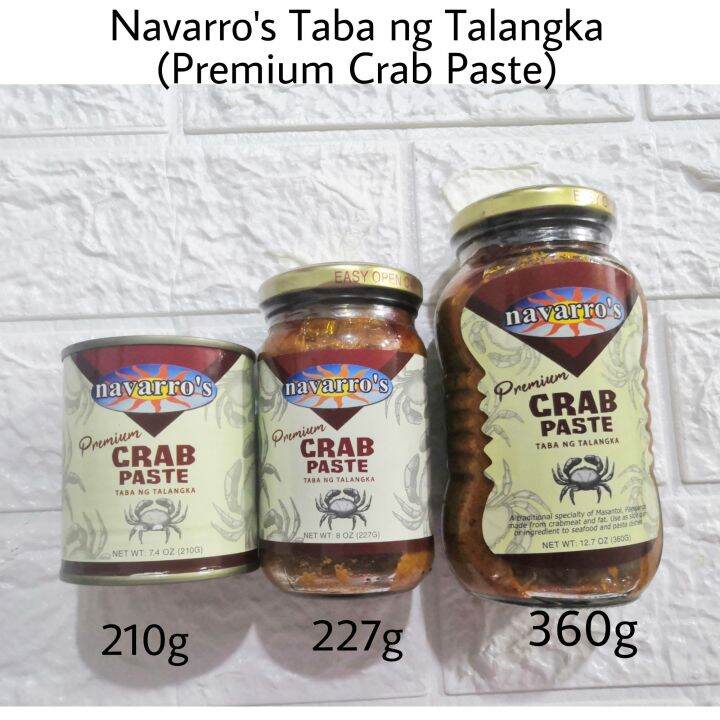 Navarro's Premium Crab Paste ( Navarro's Taba ng Talangka) | Lazada PH