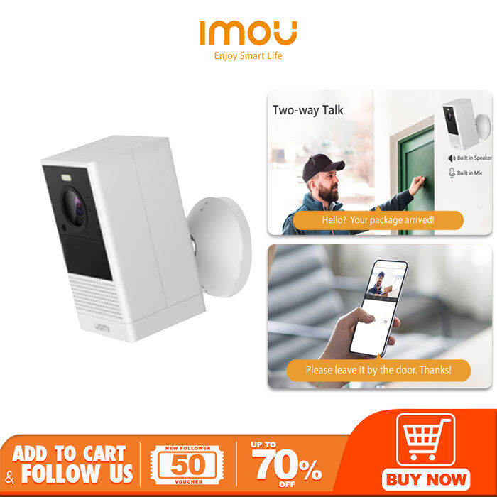 IMOU 5Ghz CCTV Camera,100% Wire-Free,Built in High Capacity Battery ...
