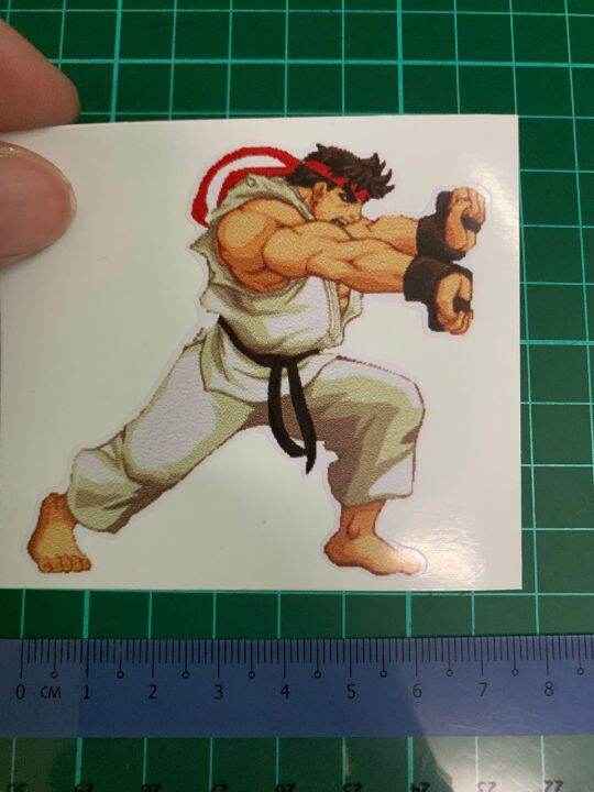 Street fighter Ryu design sticker car and motor | Lazada